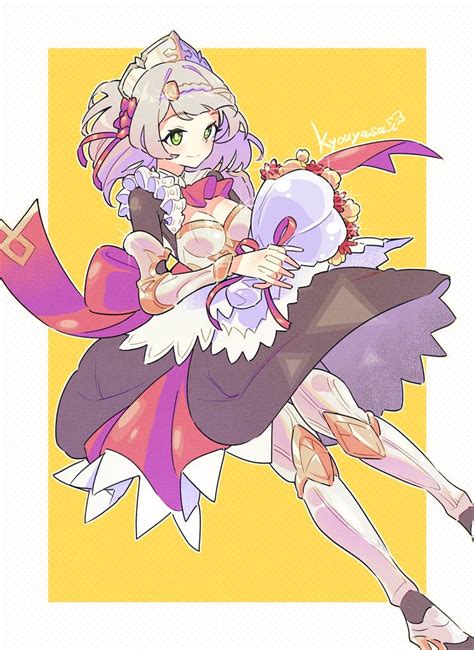 小诺尔插画师キョウ屋斎的诺艾尔插画图片 Bobopic