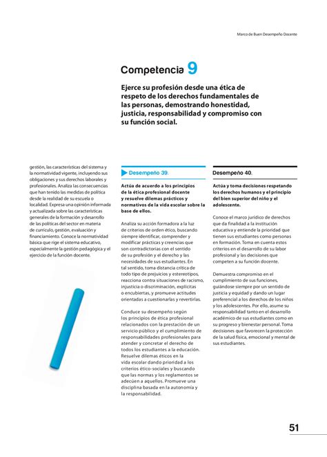 marco de buen desempeno docente carlosnarcizo704 Página 51 Flip
