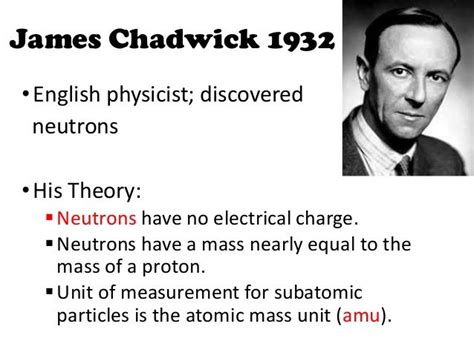 The Development Of The Atomic Theory