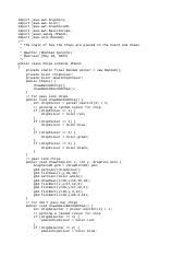 Chips Java Import Java Awt Graphics Import Java Awt Color Import Java