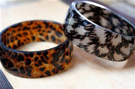 Tortoise Shell Bangle Bracelet