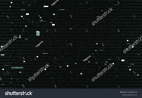 Computer Data Error Green Code Vhs Noise Screen Over 74 Royalty Free Licensable Stock