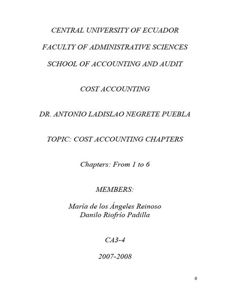 Cost Accounting Exercises Pdf Cost Of Goods Sold Inventory