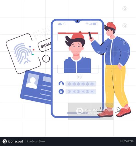Blockchain Wallet Using Biometric Animation Free Download Science