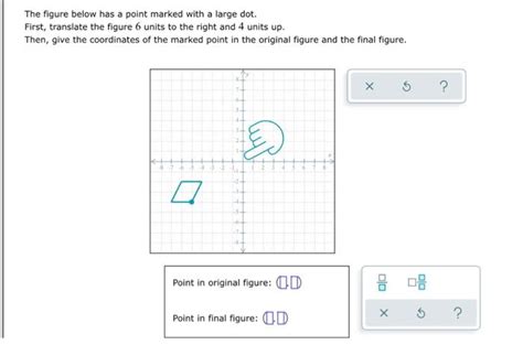 Solved The Figure Below Has A Point Marked With A Large