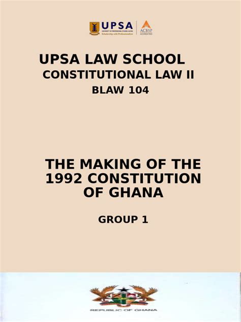 Constitutional Law Ii Making Of The 1992 Constitution More Pdf