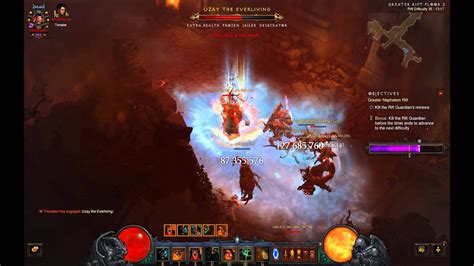 Diablo 3 Barbarian Coldquake Greater Rift 35 YouTube