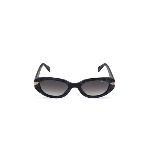 Police Sunglasses Aura 2 Woman Sunglasses Police Splu05 Blue Smoke