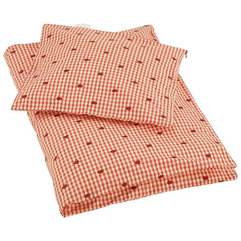 Flöss Molly Bedding Berry Gingham Cn