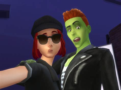 Sims 4 Judy And Roger Selfie By Autumnusprime0 On Deviantart