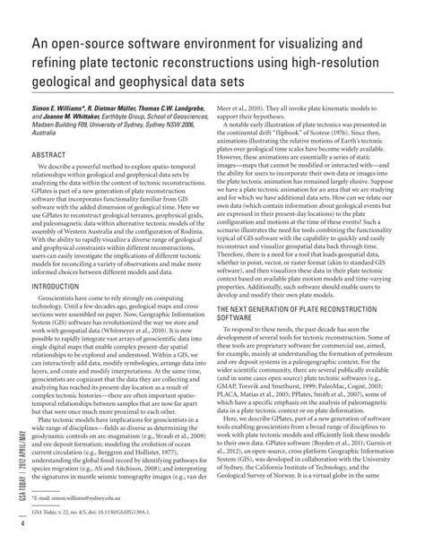 pdf an open source software environment for visualizing and refining