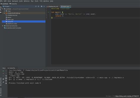 【cc基础进阶系列】实战记录 Clion 集成开发环境中编译调试 Makefile 工程clion调试makefile项目 Csdn博客