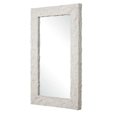 Uttermost Quarry Rectangle Stone Veneer Mirror Scenario Home