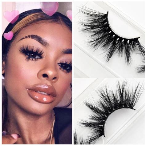 Visofree Eyelashes Mink Eyelashes Criss Cross Strands Cruelty Free High