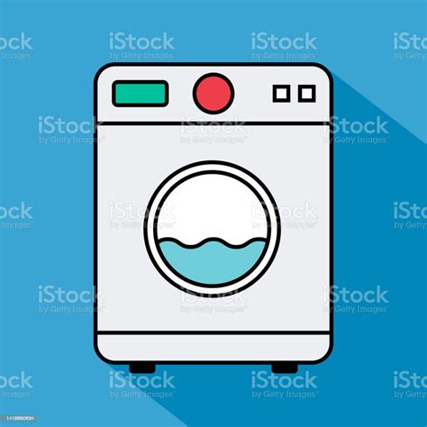洗濯機機器電気洗濯機洗濯アイコンウォッシュシンボル服ベクターイラストの背景 アメリカ合衆国のベクターアート素材や画像を多数ご用意