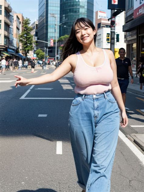 ぽっちゃり画像 埼玉県 川越市 ぽっちゃり ふっくら 豊満 Ai美女 街で見かけた、ふっくらぽっちゃり女性