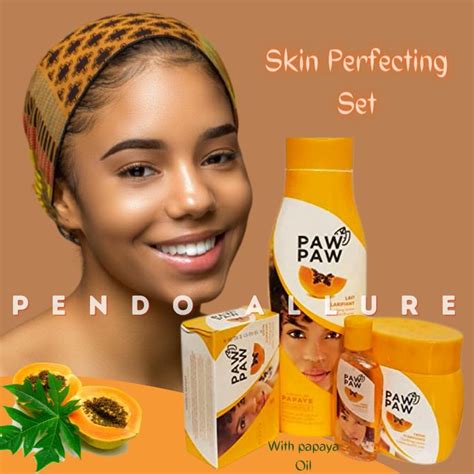 Paw Paw Skin Brightening And Lightening Cream With Papaya Full Set