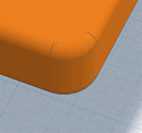 Tinkercad How To Maintain 1 Mm Rounding When I Need 3 Mm In A Single Axis 3d Printing Stack