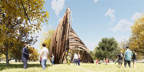 Rotated Arc Shell Pavilion Rhino Grasshopper Tutorial Behance
