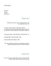 Week 6 Financial Accounting Homework Xlsx Homework Name Date