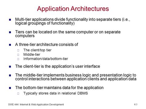 Swe 444 Internet And Web Application Development Ppt Download