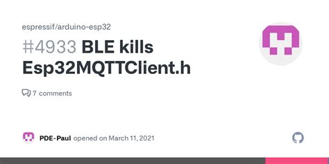 Ble Kills Esp Mqttclient H Issue Espressif Arduino Esp Github