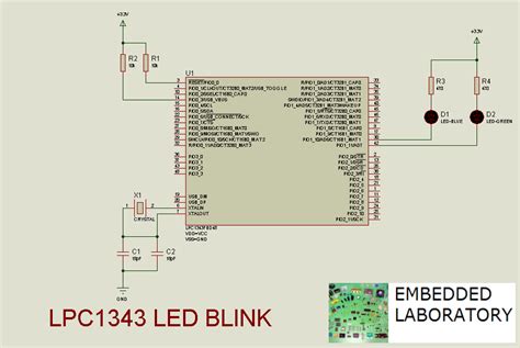 Blink Led Using Cortex M3 Embedded Laboratory