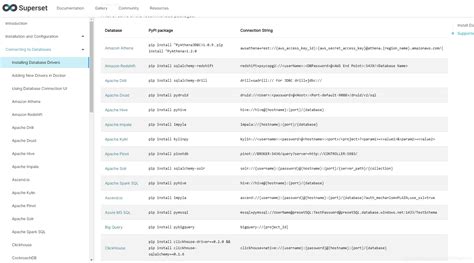 Apache Superset——开源的大数据探索分析、可视化报表平台 Csdn博客