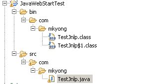 Java Web Start Jnlp Tutorial Mkyong