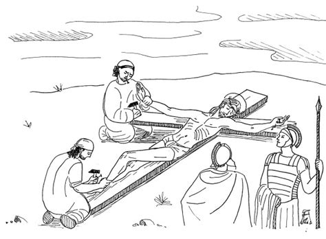 Coloriage Jesus 98930 Personnages Dessin à colorier Coloriages à