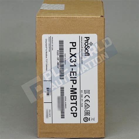 New Sealed Prosoft Plx Eip Mbtcp Ethernet Ip Modbus Tcp Gateway