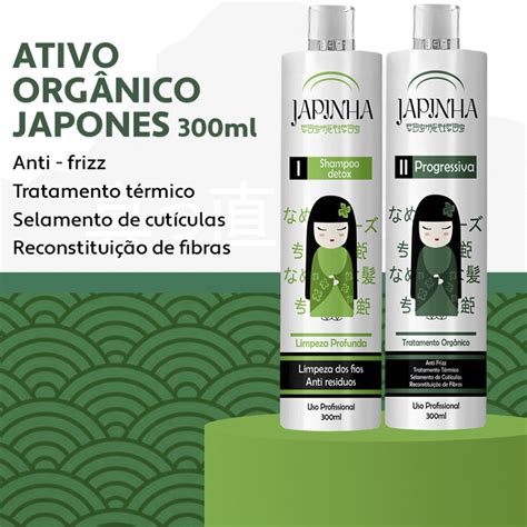 Progressiva Orgânica Sem Formol Japinha Liso Extremo Shopee Brasil