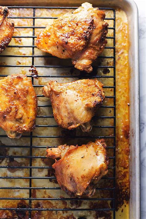 Crispy Keto Chicken Thighs Recipe 2 Net Carbs Per Chicken Thigh R