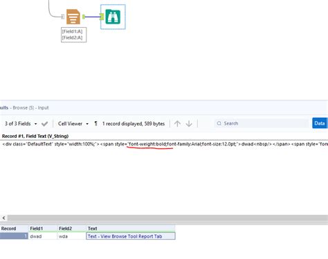 How To Bold String In Formula Tool Alteryx Community