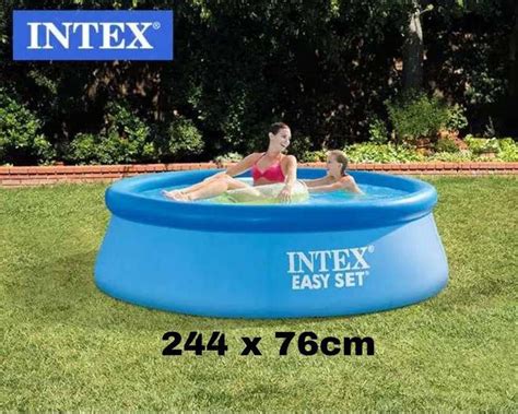 Intex Easy Set Inflatable Swimming Pool On Carousell