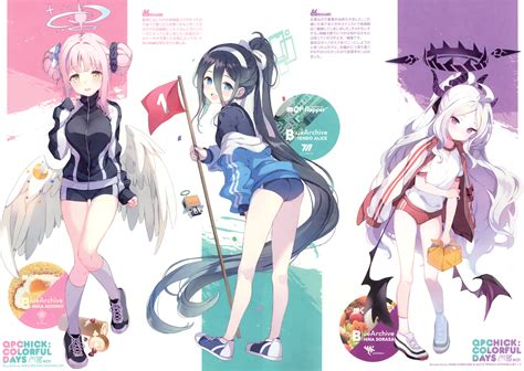 Qp Flapper Sakura Koharu Blue Archive Misono Mika Sorasaki Hina Tendou Arisu Angel Ass Buruma