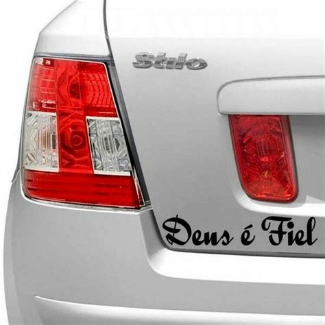 Adesivo Para Carro Deus Adesivo Decorativo Para Deixar Seu Carro Com Fé