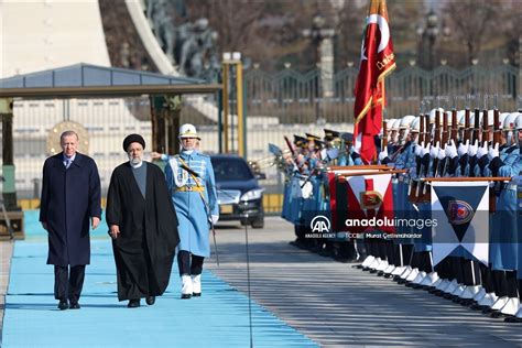 أنقرة أردوغان يستقبل الرئيس الإيراني بالمجمع الرئاسي Anadolu Ajansı