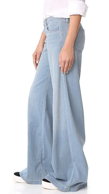 J Brand Lynette Low Rise Super Wide Leg Jeans Shopbop