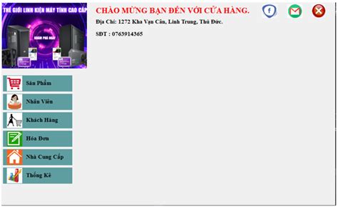 Code Quản Lý Cửa Hàng Máy Tính C Có Báo Cáo đồ án Thực Tập