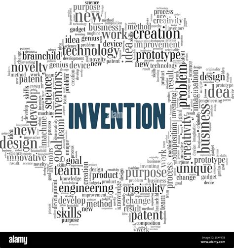 Invention Vector Illustration Word Cloud Isolated On A White Background Stock Vector Image And Art