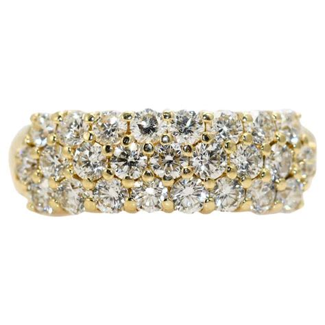 14k Yellow Gold Diamond Ring For Sale At 1stdibs