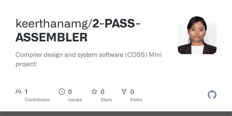 Github Keerthanamg2 Pass Assembler Compiler Design And System