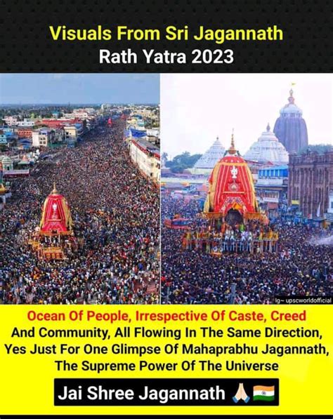 Nisha Kushwaha On Linkedin Jai Jagannatha 🙏🙏 One Of The Largest Hindu