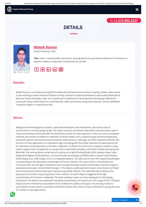 Pdf Hand Held Portable Colorimetric Sensing Device For Quantitative Detection Of Chromium In