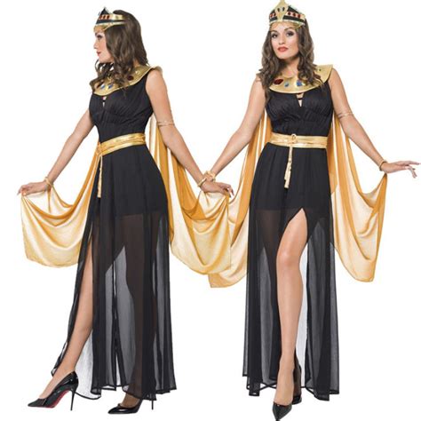 Womens Roman Empress Goddess Fancy Dress Costume Cleopatra Costume