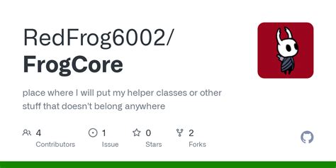 Releases Redfrog Frogcore Github