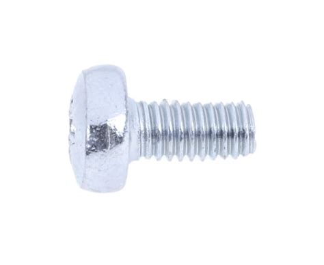 RS PRO RS PRO Pozidriv Pan Steel Machine Screws DIN 7985Z X 6 0mm