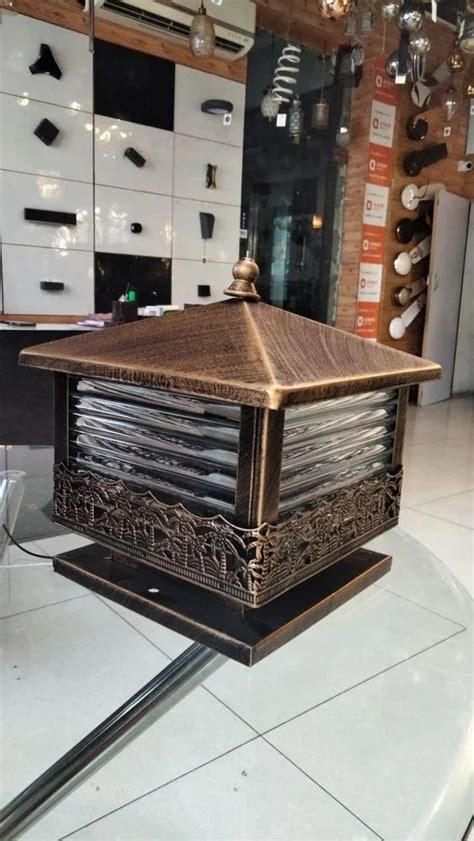 Black Metal And Glass Antic Gate Light For Outdoor At ₹ 4999pair In Jaipur