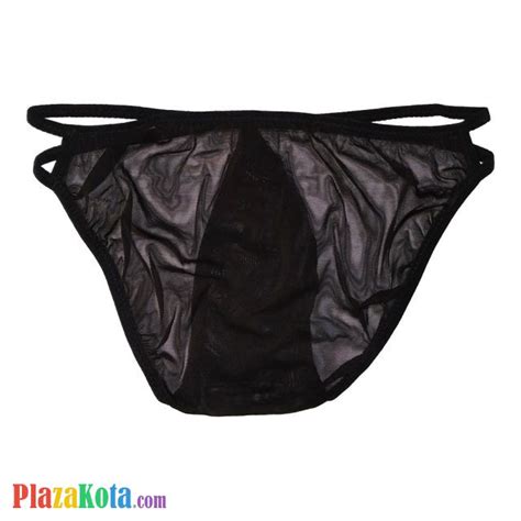 Gp007 Jual Celana Dalam G String Pria Hitam Transparan